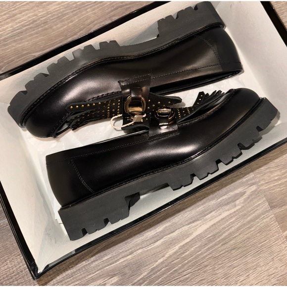 Shoes | Genuine Leather Made In Italy Chunky Loafers | Poshmark
